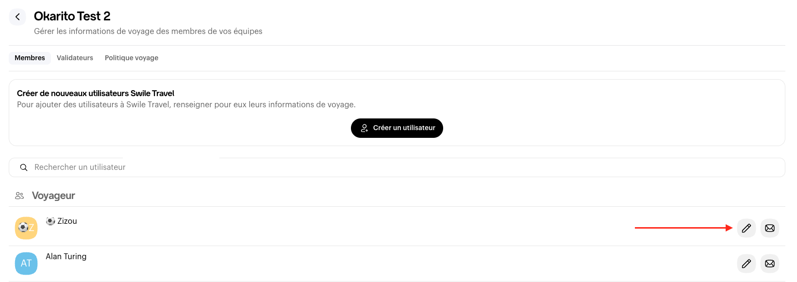 Modifier ou supprimer un compte utilisateur sur Swile Travel – Aide Swile Modifier ou supprimer un compte utilisateur sur Swile Travel – Aide Swile
